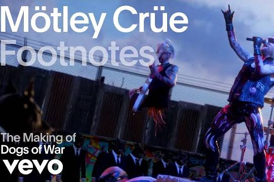 MÖTLEY CRÜEが最新シングル ”Dogs Of War” の解説付き動画を公開！ | NEWS | BURRN! ONLINE